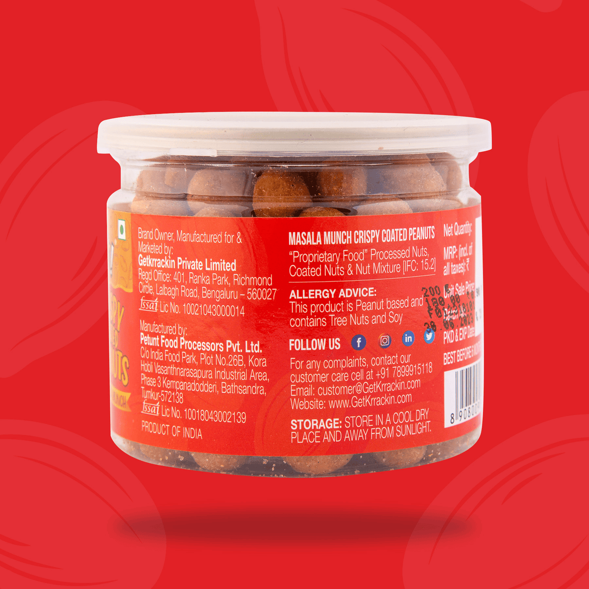 Masala Munch Peanuts | GetKrrackin